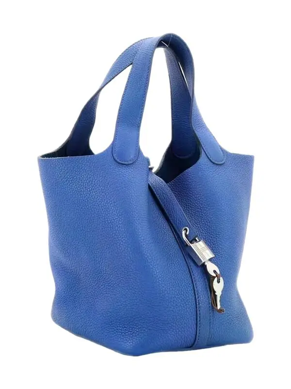 Hermès Picotin Lock Maurice Pm Bucket Bag - Blue