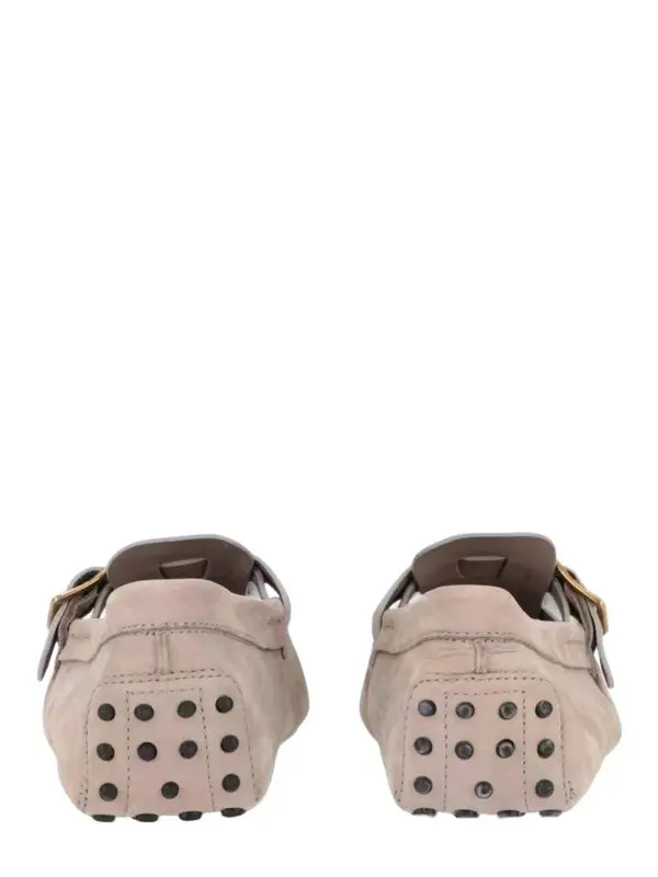 TOD'S Buckle-fastening Gommino Loafers - Neutrals
