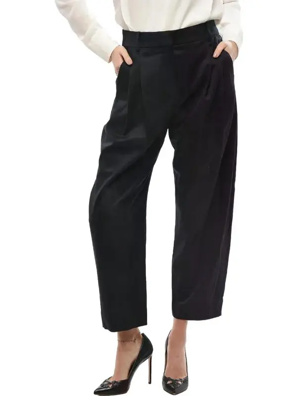 Stella McCartney Dawson Pleated Trousers - Black
