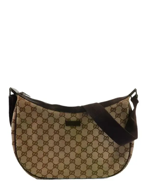 Gucci Gg Supreme Shoulder Bag - Neutrals