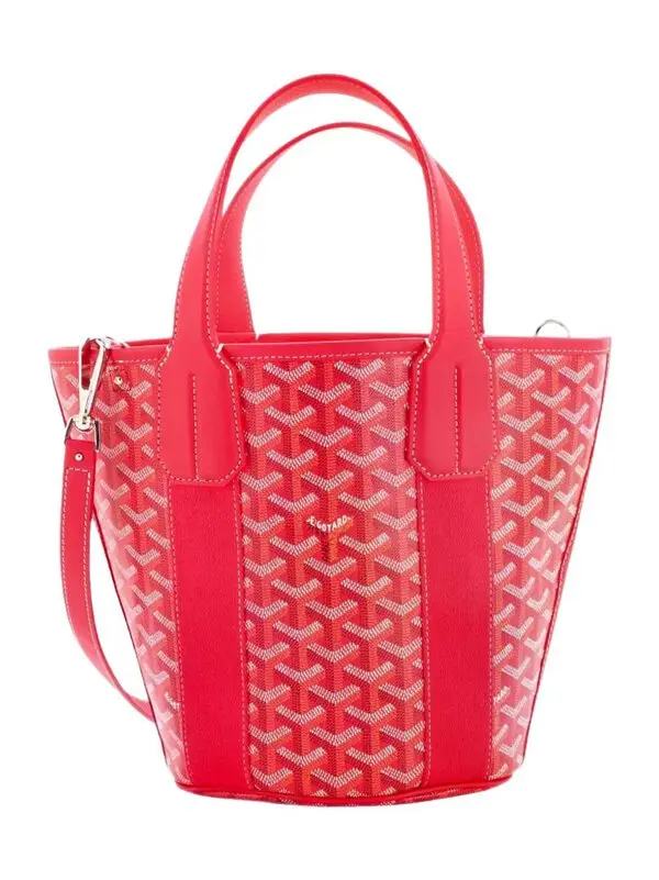 Goyard Belharra Coated Canvas Pm Tote Bag - Pink