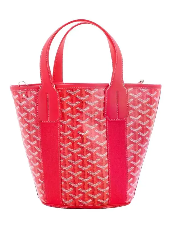 Goyard Belharra Coated Canvas Pm Tote Bag - Pink