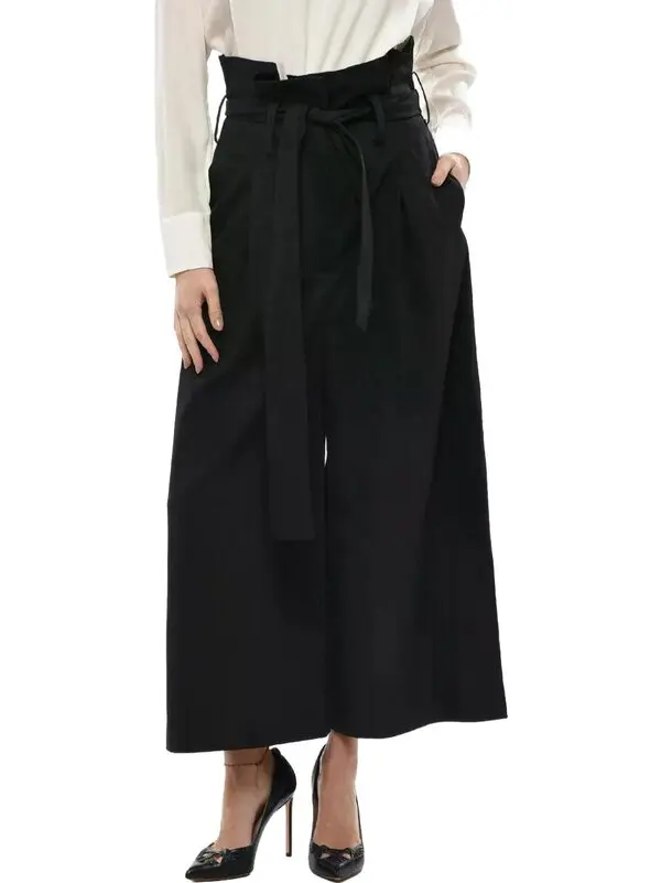 Stella McCartney Maggie Belted Trousers - Black