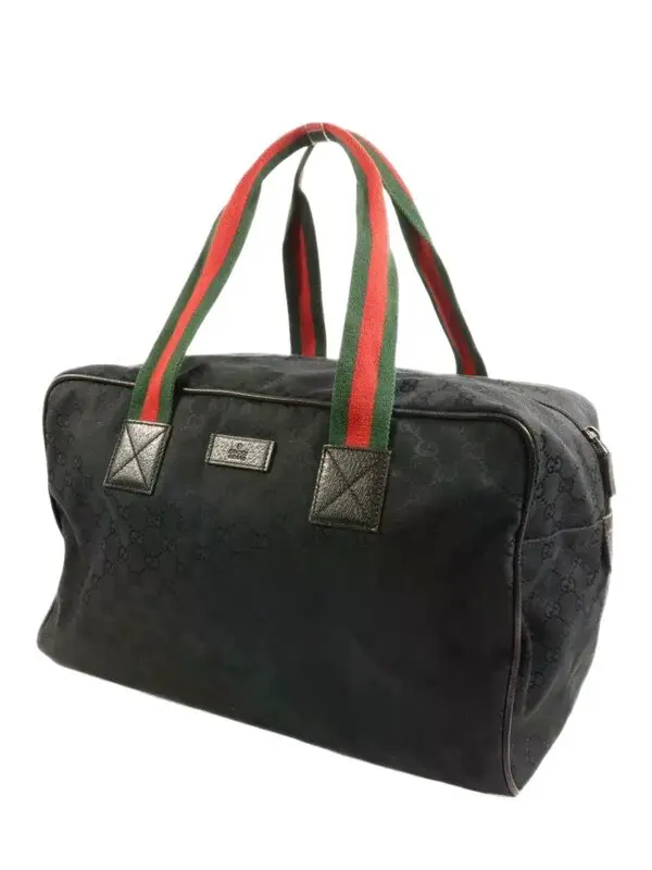 Gucci Gg Boston Tote Bag - Black