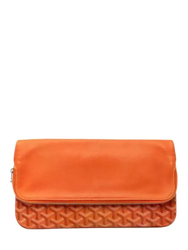 Goyard Saint Marie Mm Clutch Bag - Orange