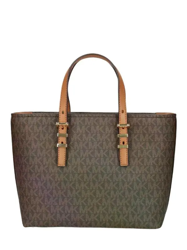 Michael Kors Small Quinn Monogram Tote Bag - Brown