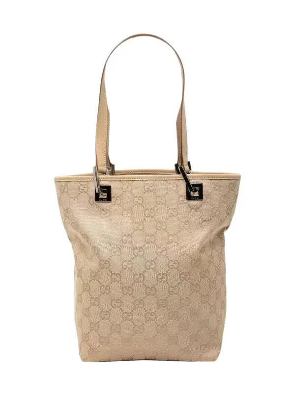 Gucci Gg Canvas Shoulder Bag - Neutrals