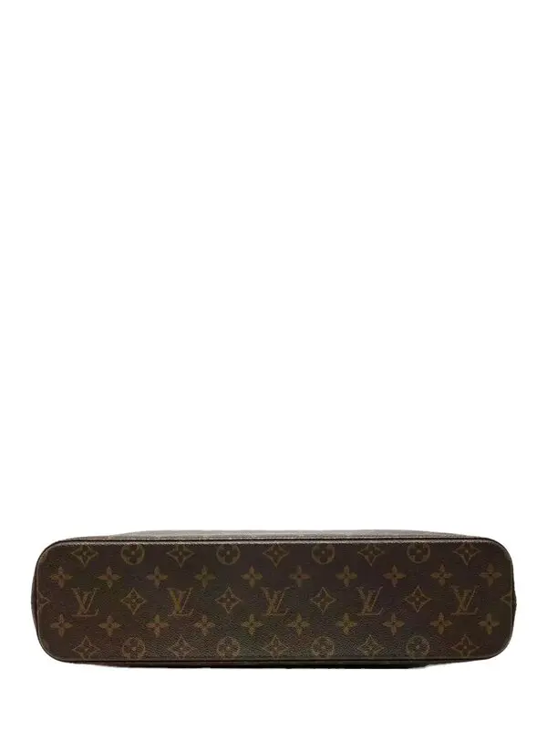 LOUIS VUITTON Monogram Luco Tote Bag - Brown