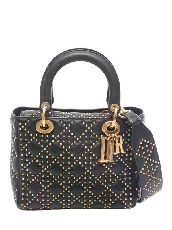 Dior Lady Tote Bag - Black