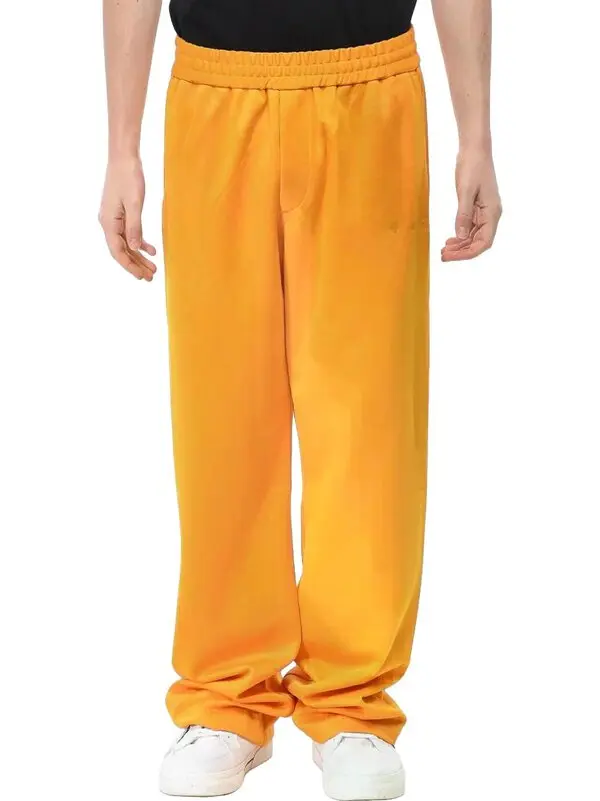 Off-White Drawstring Elasticated Track Trousers - Orange
