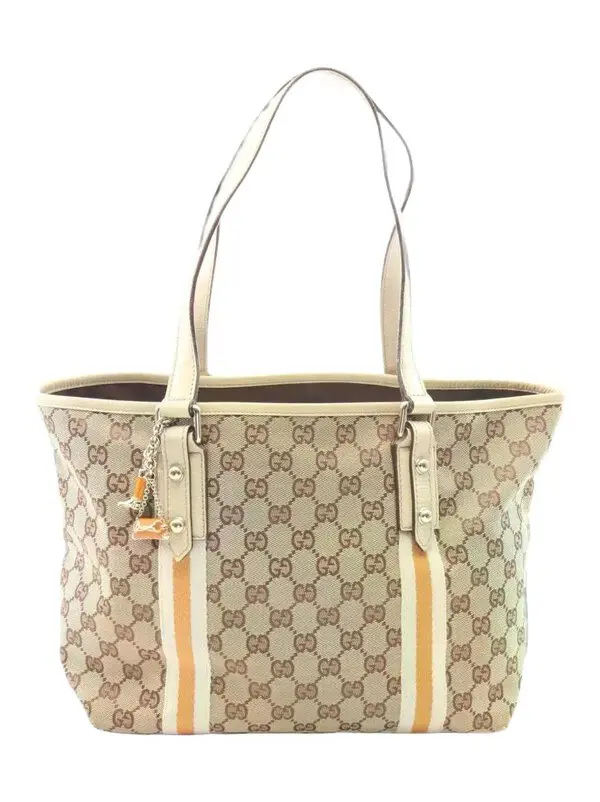 Gucci Gg Canvas Tote Bag - Neutrals
