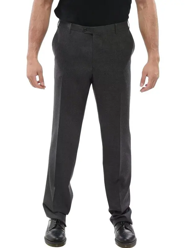 Corneliani Leader Wool Trousers - Grey