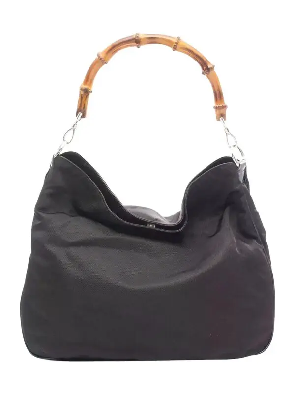 Gucci Bamboo Tote Bag - Black