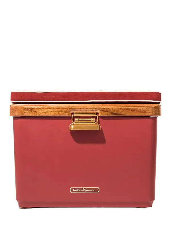 BUSINESS & PLEASURE The Large Hemingway Cooler - Red