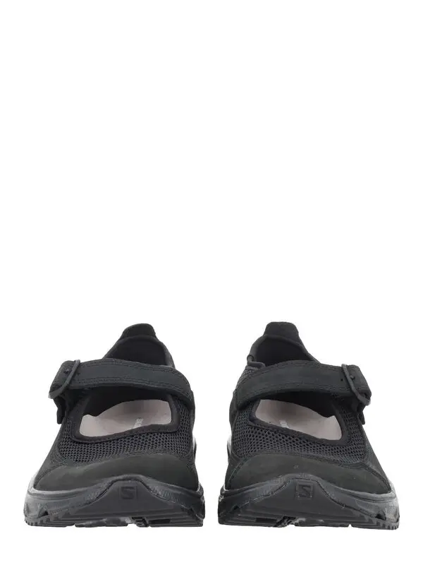 SALOMON Cow Leather Sneakers - Black