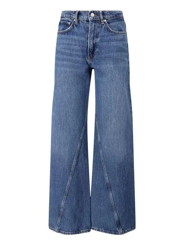 ANINE BING Cotton Jeans - Blue