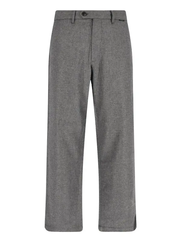 Closed Wool-blend Tailored Trousers - Grey