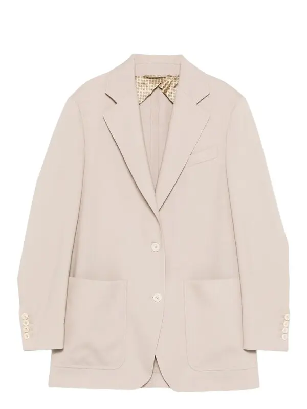 Max Mara Wool-mohair Silk Jacket - Grigio