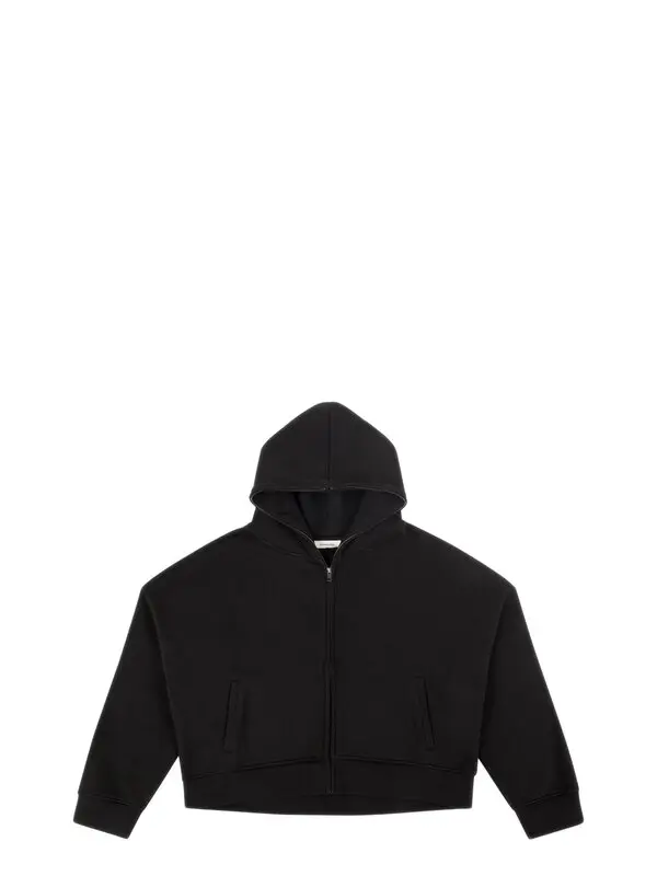 ENTIRE STUDIOS Zip-up Hooded Sweatshirt With Front Pockets - Nero