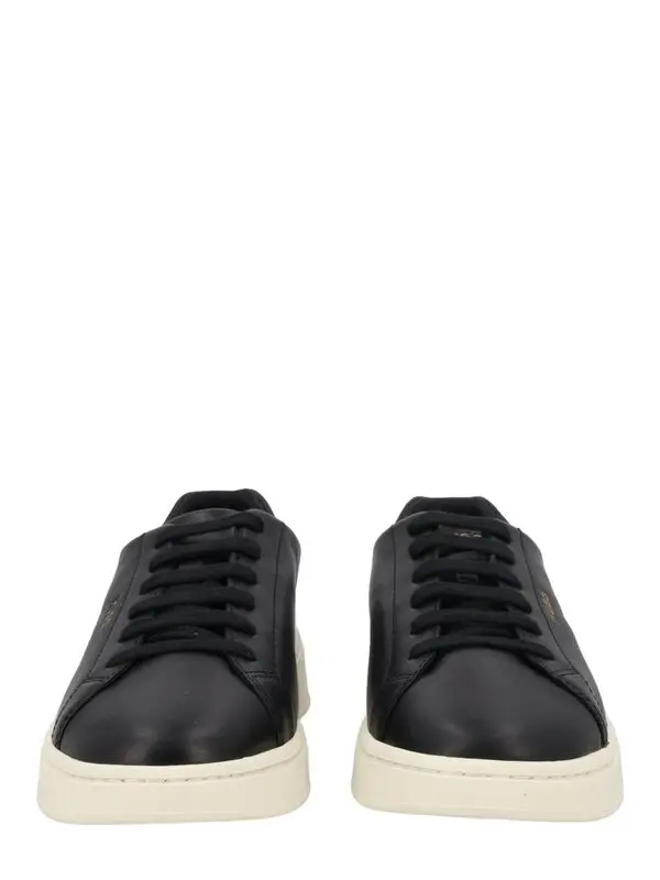 Hugo Leather Low-top Sneakers - Black