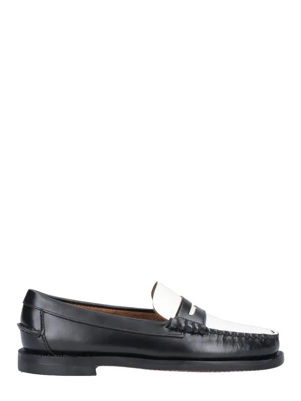SEBAGO Leather Loafers & Slippers - Black