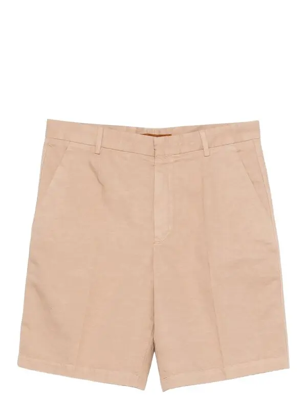 Zegna Tailored Bermuda Shorts - Marrone