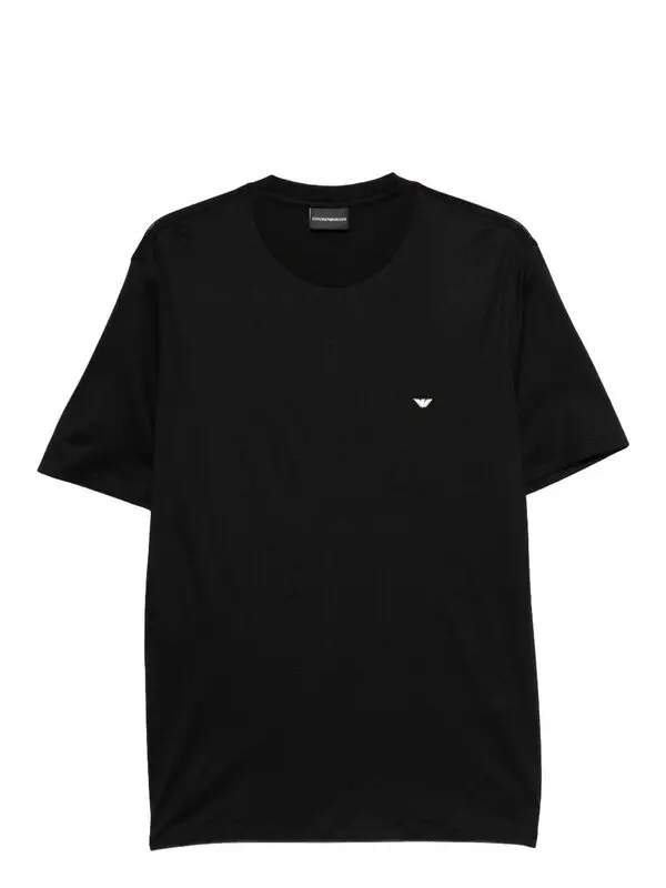 Emporio Armani Cotton Blend T-shirt - Black