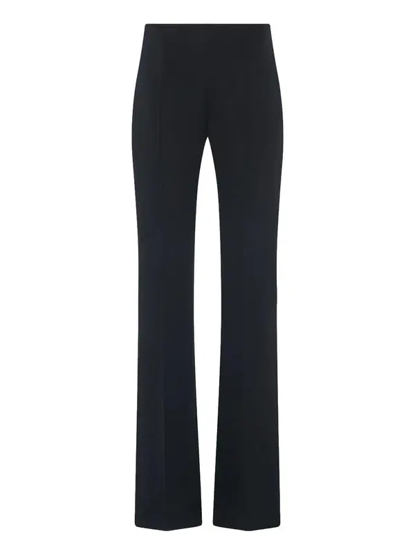 THE ROW Fabien Silk Trousers - Black