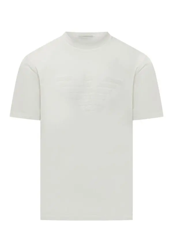 Emporio Armani Logo Cotton T-shirt - White