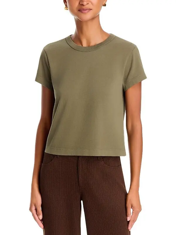 Rag & Bone Kelly Perfect Tee - Dark Olive