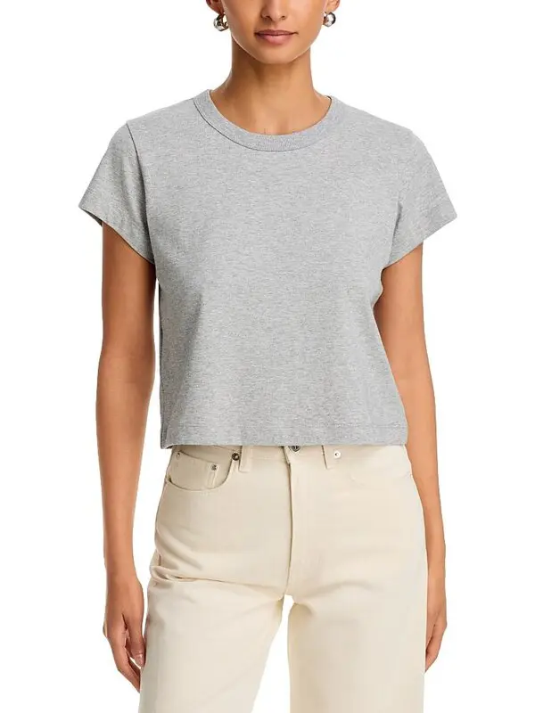 Rag & Bone Kelly Perfect Tee - Heather Grey