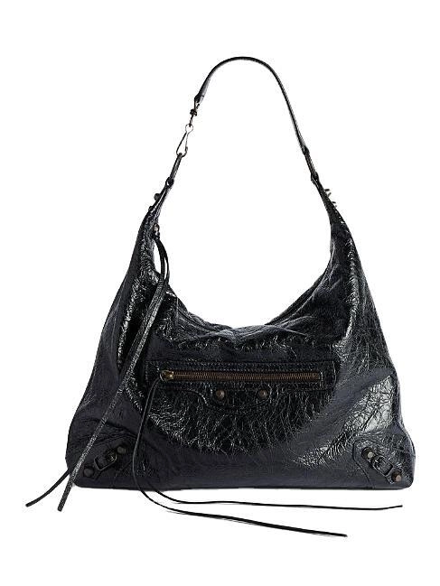 Balenciaga Le City Hobo Bag Medium - Black