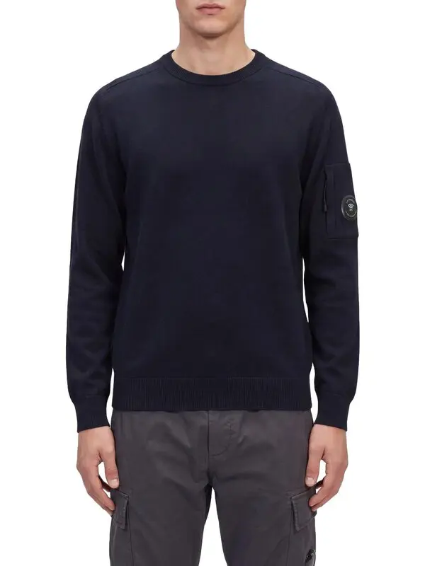C.P. COMPANY Wool-blend Crewneck Jumper - White
