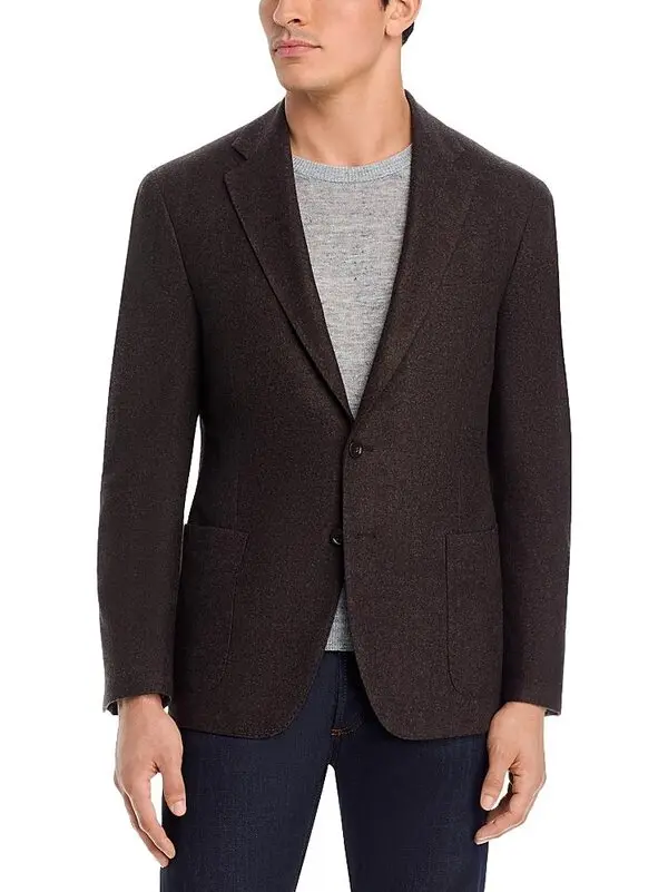 Vince Wool & Cashmere Double-face Jacket - Brown