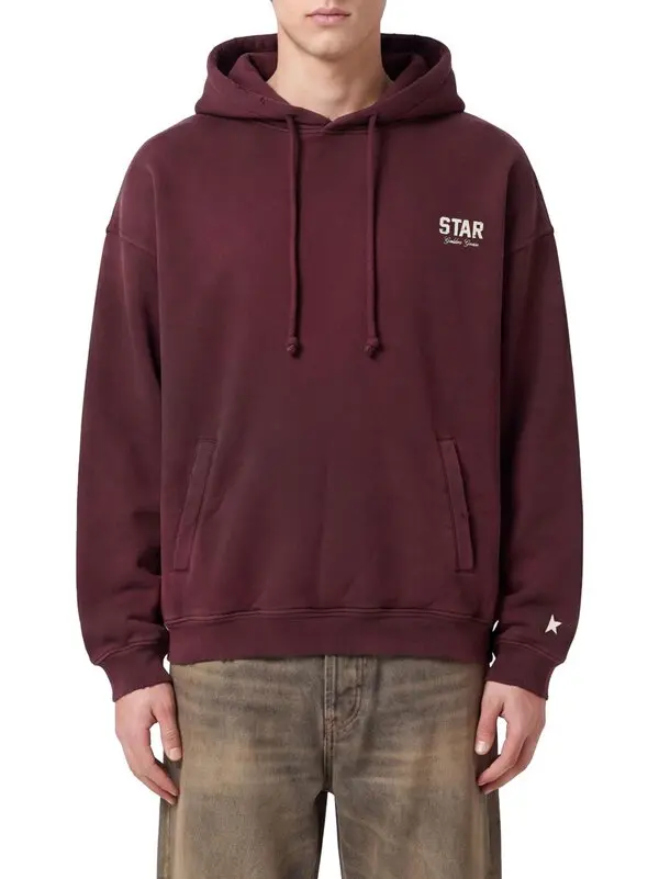 GOLDEN GOOSE Star" Hoodie - Wine