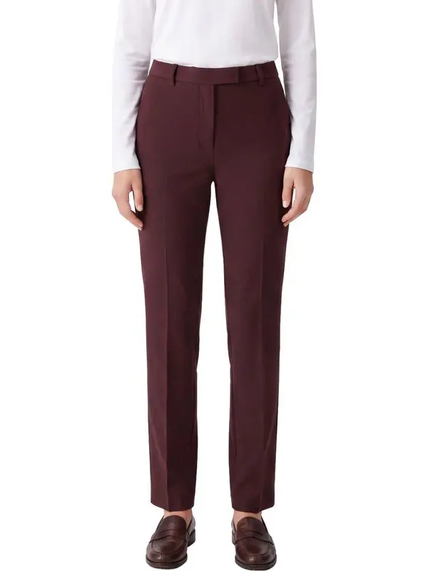 Max Mara Tailored Pants - Red