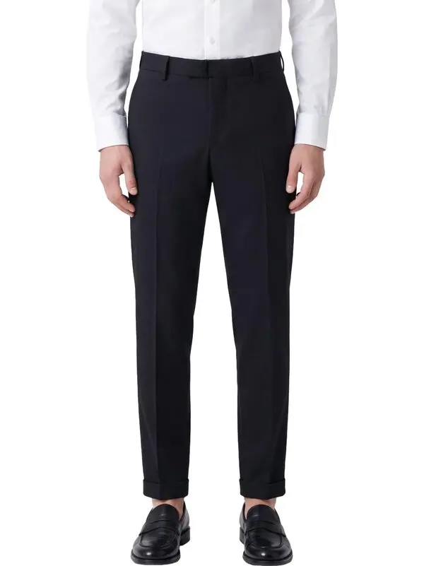 DONDUP Gaubert Slim Fit Stretch Cotton Chino Trousers - Black