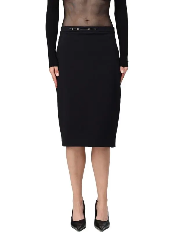 Elisabetta Franchi Pencil Skirt - Black
