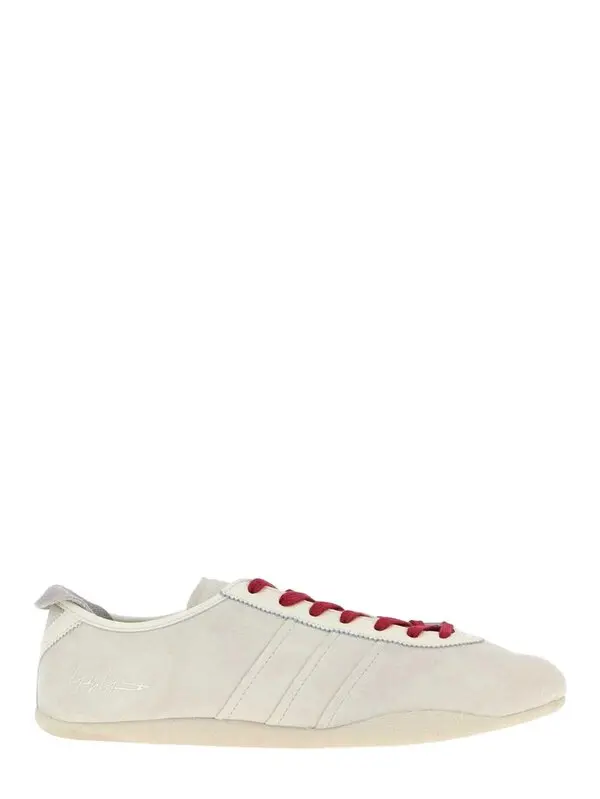 Y3 Tokyo Suede Lace-up Sneakers - Beige