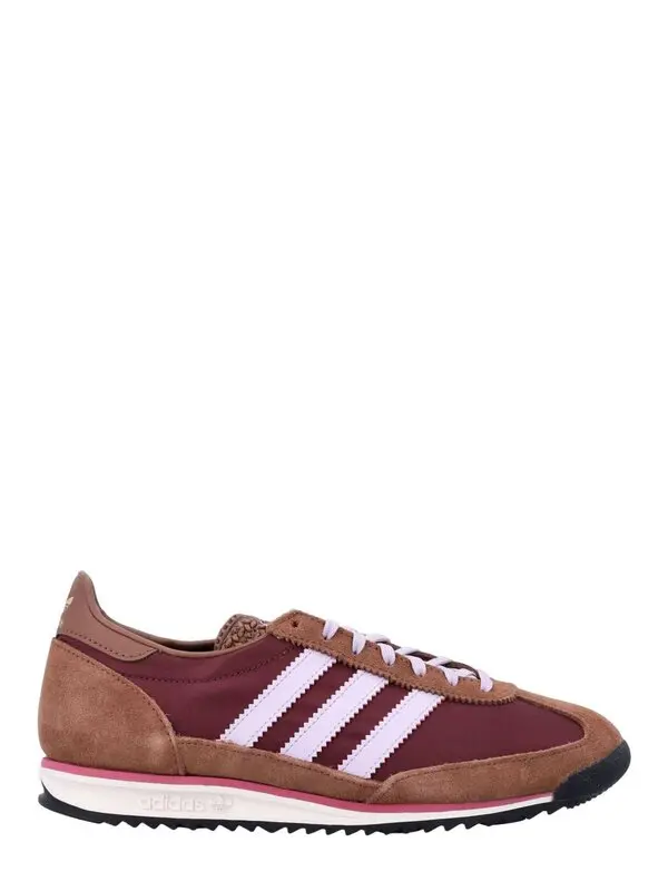 ADIDAS ORIGINALS Sl 72 Og Leather And Nylon Sneakers - Brown