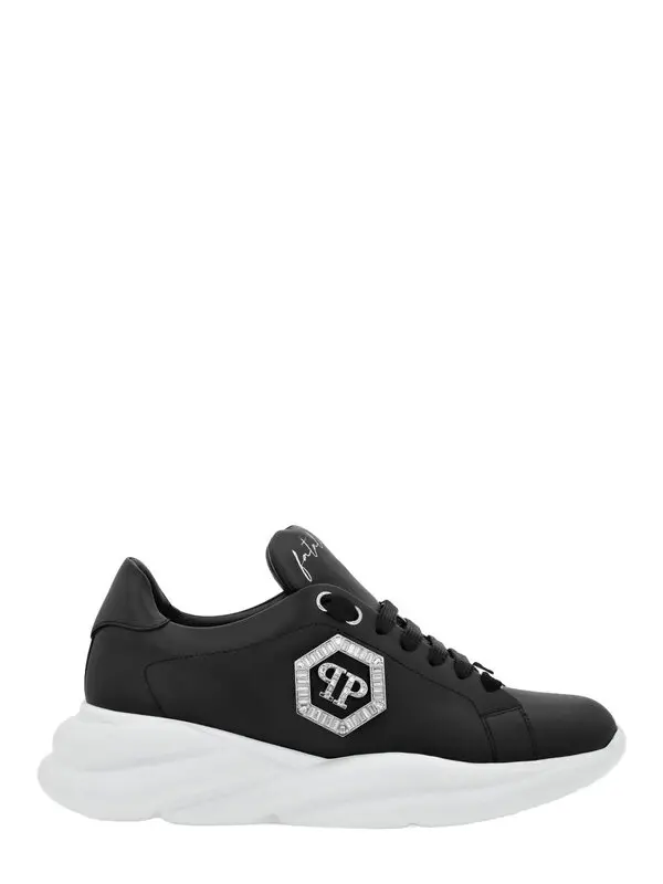 Philipp Plein Embellished Sneakers - Black