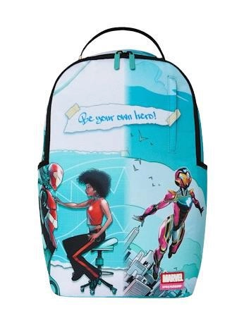 SPRAYGROUND Marvel Iron Heart Official Collaboration Backpack - Multicolor
