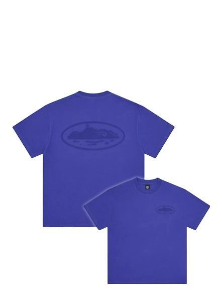 CORTEIZ Island Knockout Tee Shirt - Indigo Blue
