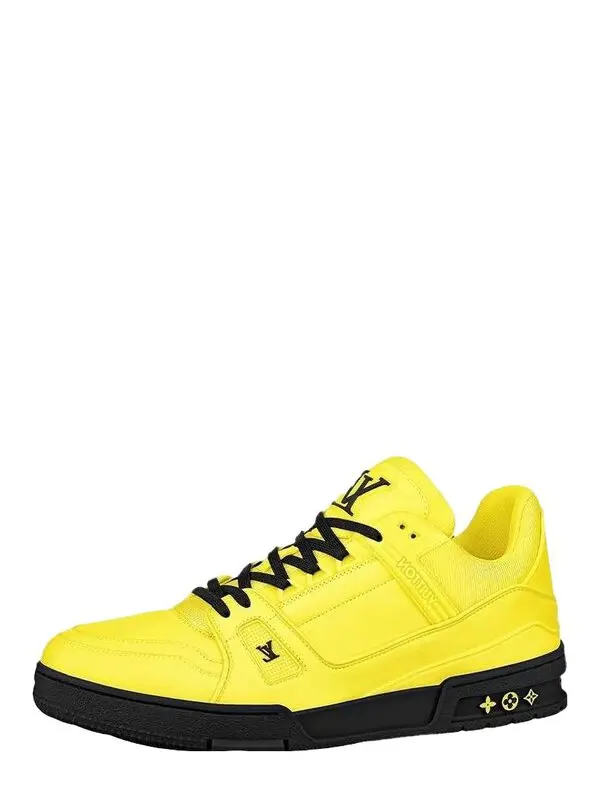 LOUIS VUITTON Athletic Sneakers - Yellow/black