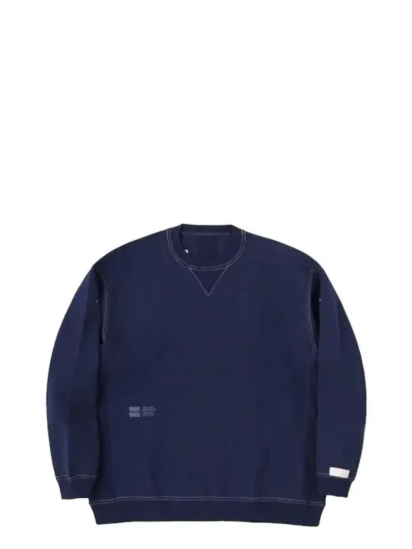NEW BALANCE 1000 Sweat Crew Oversized Fit Asia Sizing - Navy