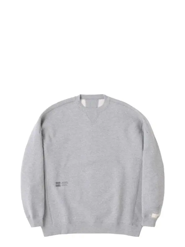 NEW BALANCE 1000 Sweat Crew Oversized Fit Asia Sizing - Grey