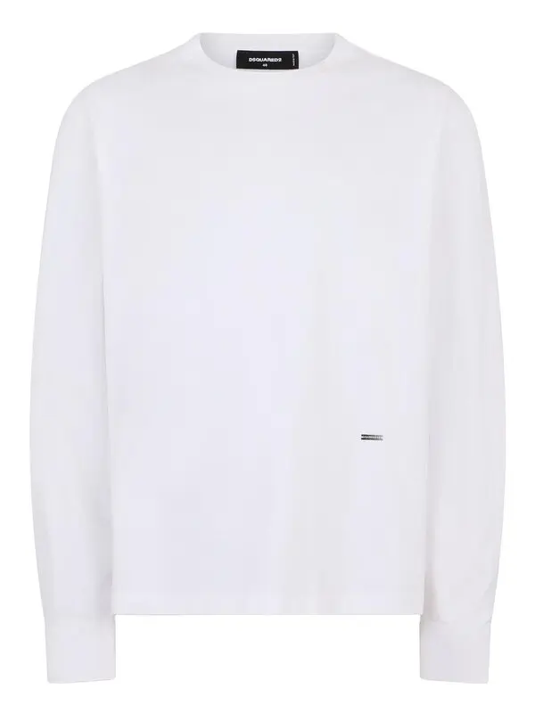 Dsquared2 Ski Pass Hybrid T-shirt - White