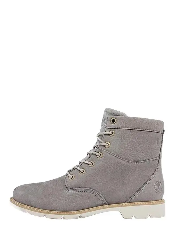 Timberland Waterproof Lace-up Boots - Grey/beige/white