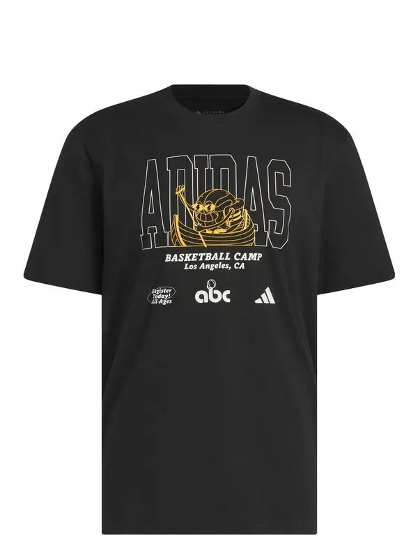 Adidas Summer Camp Lil Stripe T-shirt - Black