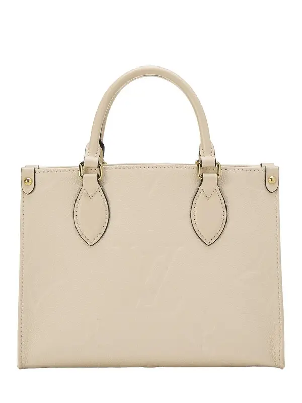 LOUIS VUITTON Empreinte Giant On The Go Tote - Cream